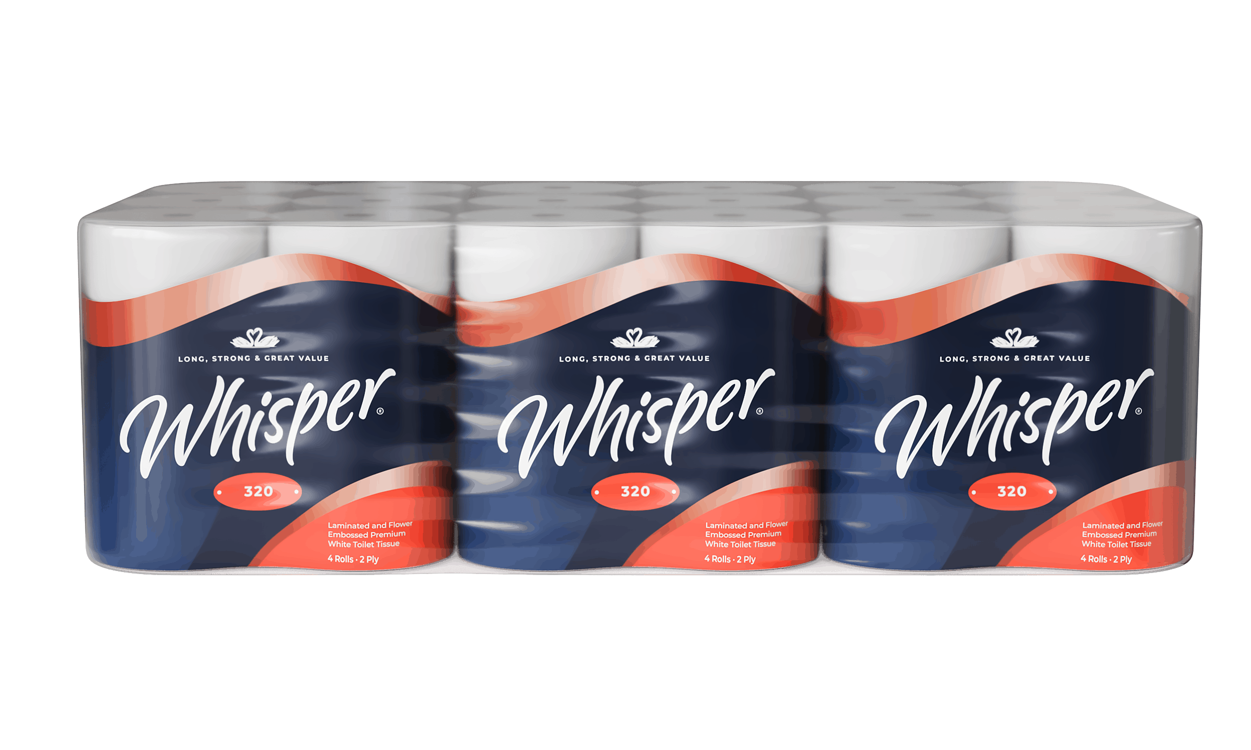 Whisper Toilet Rolls – Northwood Hygiene Products Ltd